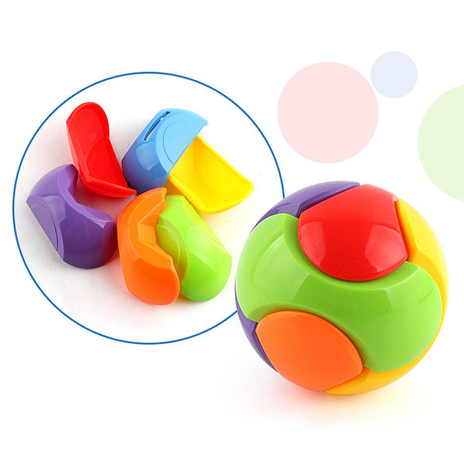 LCCMB Plastic Bricks Hand Grasping Ball DIY Puzzle Toy Educational ...