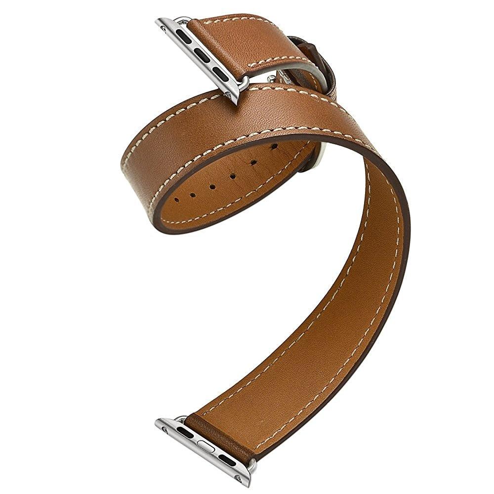 Leather Strap for Apple watch 6 SE band 44mm 40mm 42mm 38mm for iWatch ...