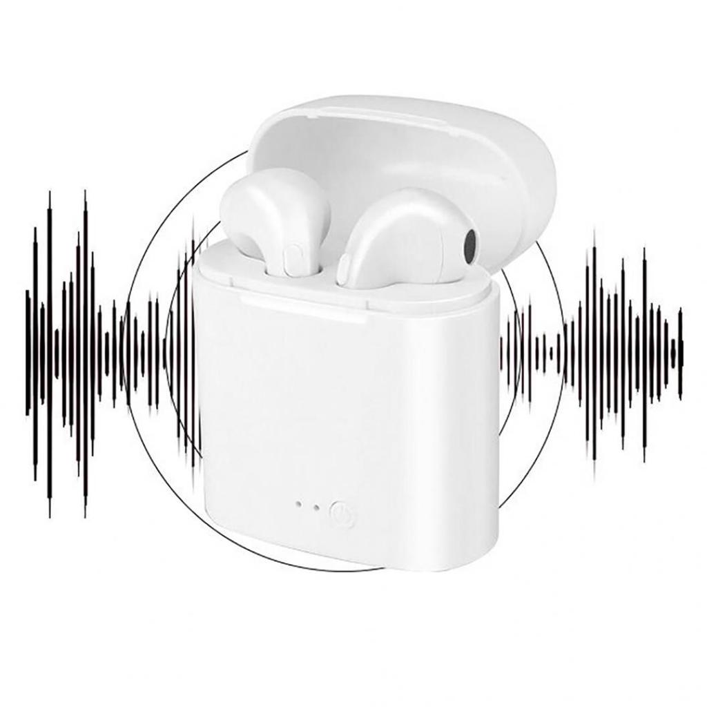 Беспроводные спортивные наушники-вкладыши Bluetooth i7, стереонаушники ...