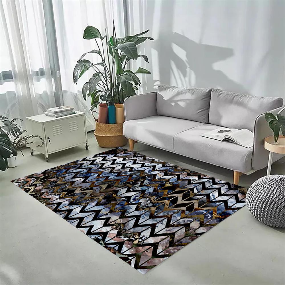 Buy Area Rug 3D Printed Carpet Floor Mat for Living Room and Bedroom ...