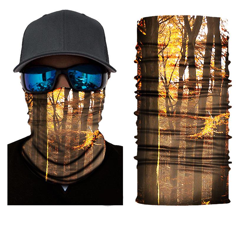 Buy The Setting Sun Tree Cycling Motorcycle Head Scarf Neck Warmer Face ...