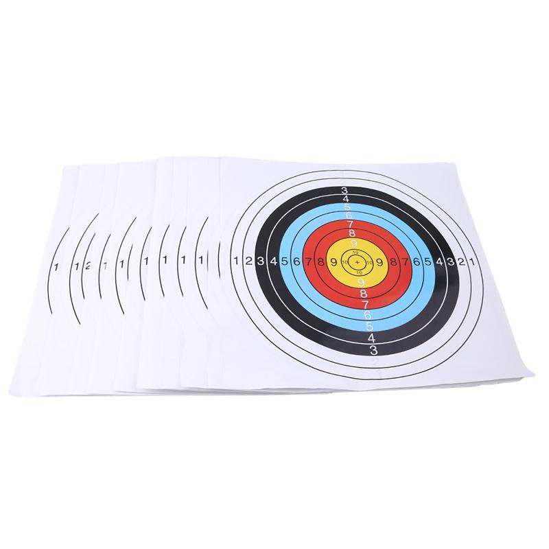 Buy Round Shooting Target Faces Darts Paper Professional Practice ...