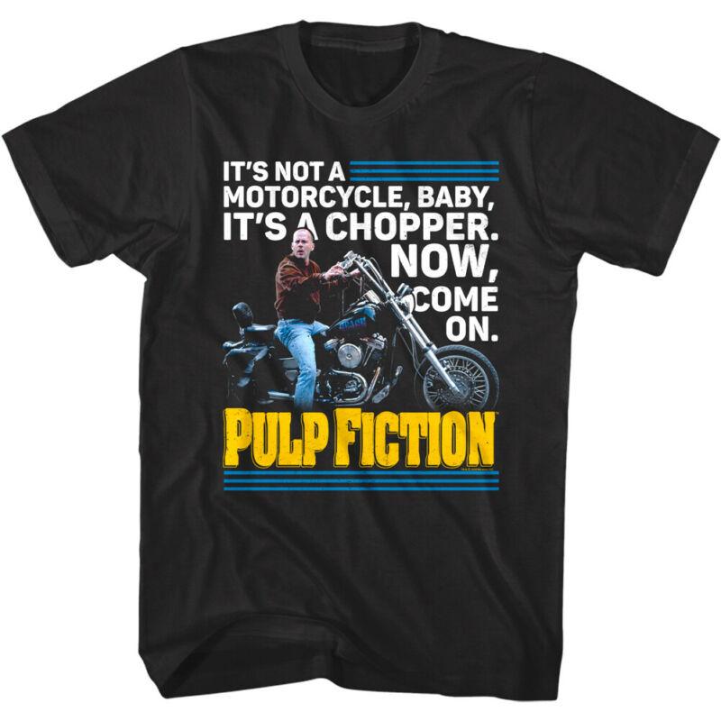Buy Pulp Fiction Chopper Or Motorcycle Mens T Shirt Leisure Black Chic ...