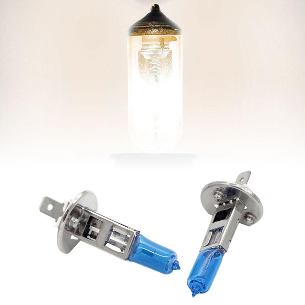 Buy 2PCS H1 12V 100W Halogen White 6000k Head Light Lamp Globes Bulbs ...
