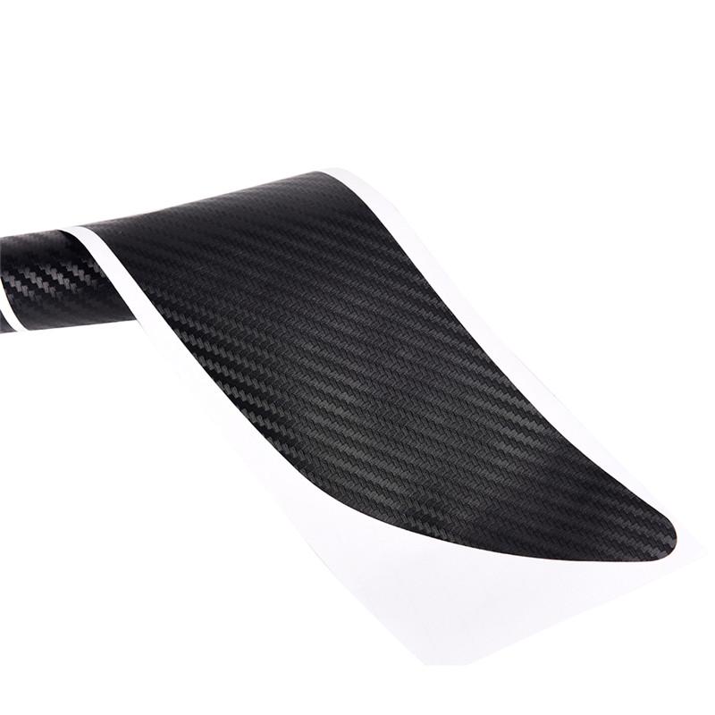 Buy Waterproof Carbon Fiber Rear Bumper Sticker Trim Protector for Vw ...