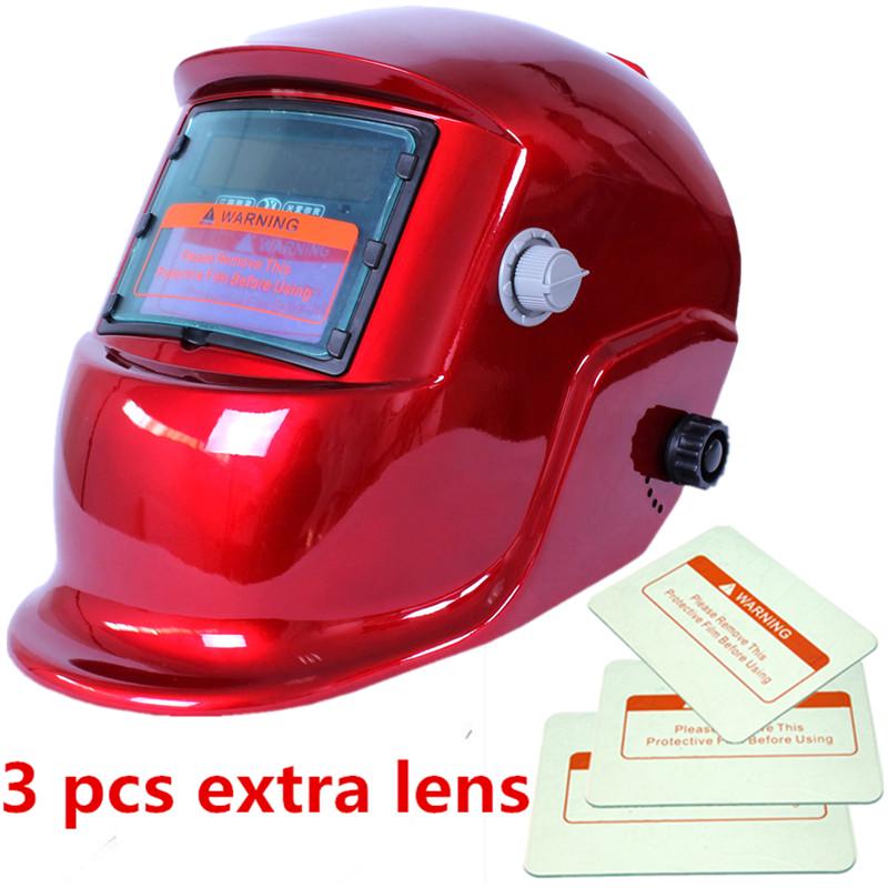 Pro Solar Auto Darkening Electric Welding Helmet TIG MIG Weld Welder ...