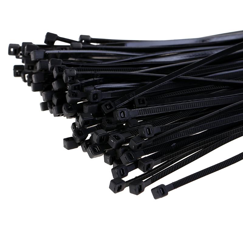 Cheap 100pcs Cable Ties Bicycle Nylon Auto Lock 3x200mm Zip Wire Strap ...