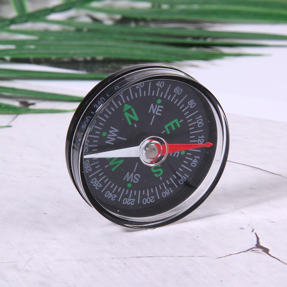 Buy 40mm Dia Mini Pocket Button Compass for Hiking Camping Outdoor ...