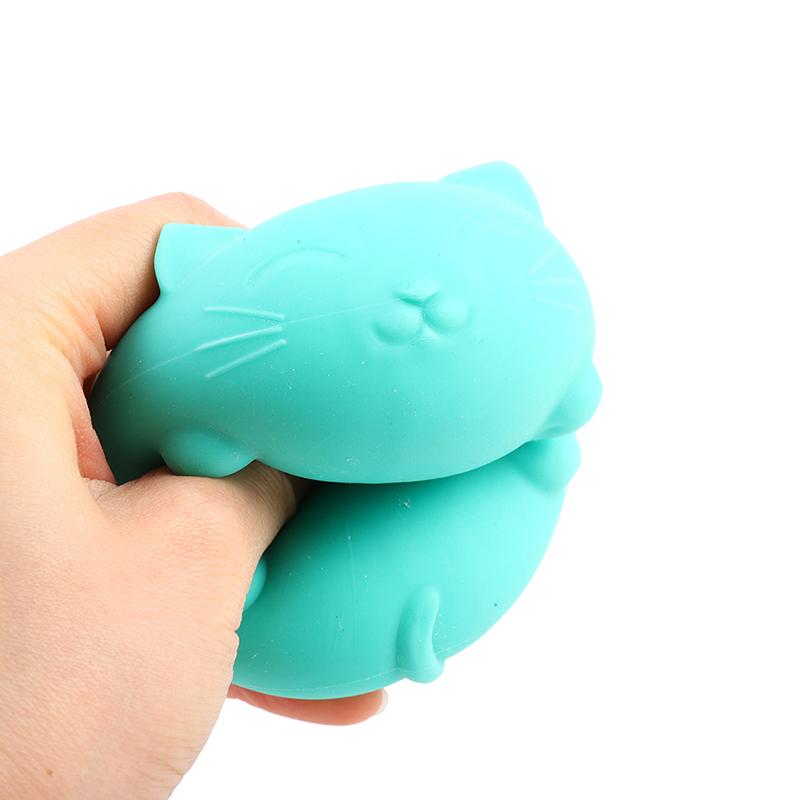 Buy 1PCs Squezze Fidget Toys Cat Squeeze for Gifts Squishy Sensory ...