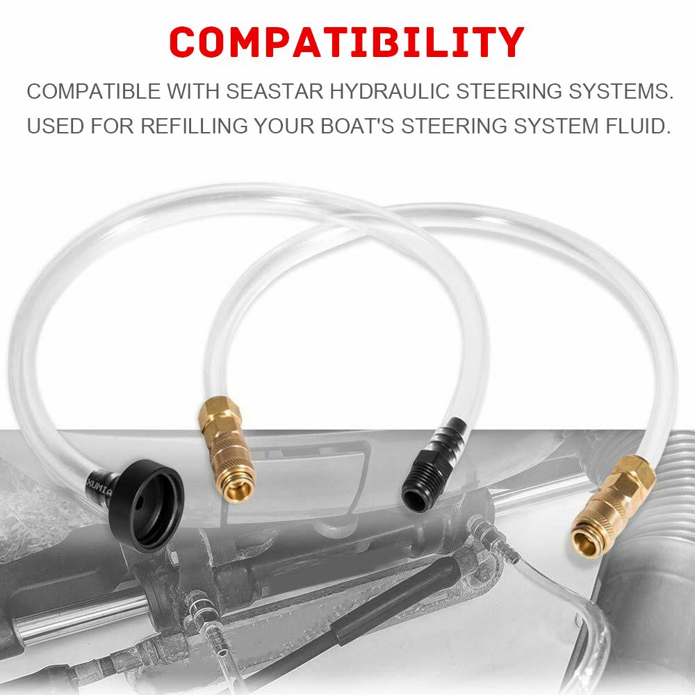 Buy 2pcs Boat Bleed Kit Filler Kit For Seastar Hydraulic Steering ...