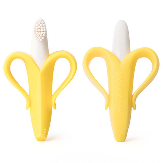 Buy High Quality Silicone Toothbrush And Safe Baby Teether Teething ...