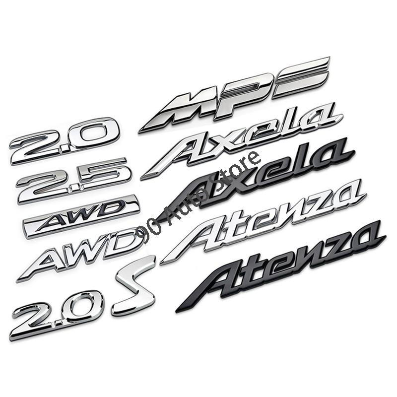 Cheap Modified Letter 2.0 2.5 AWD 2.0S MPS Axela Atenza Metal Car ...
