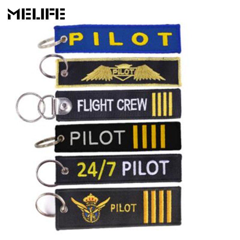 Buy Outdoor Climbing Pilot Key Chain Safety Tag Embroidery Pilot ...