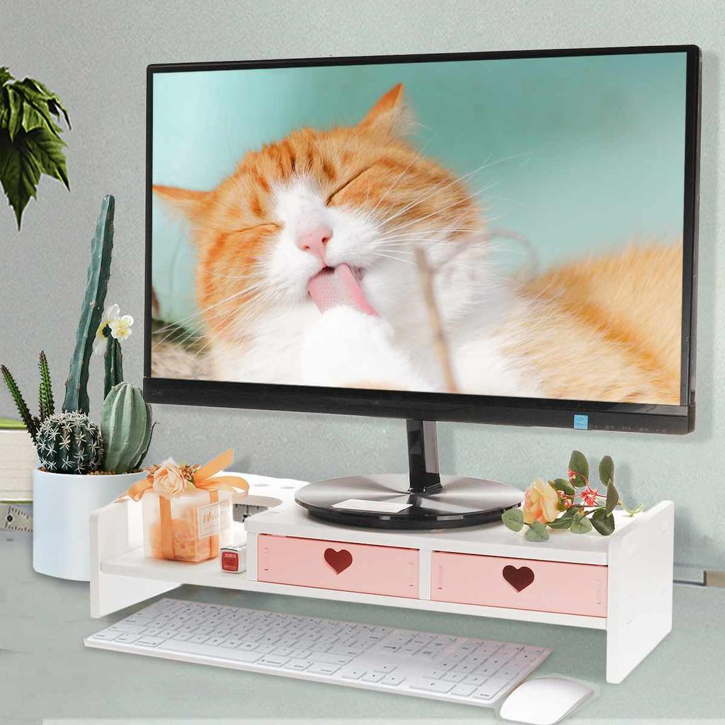 💰Köp billigt online Pink Monitor Stand Monitor Support Laptop Computer ...