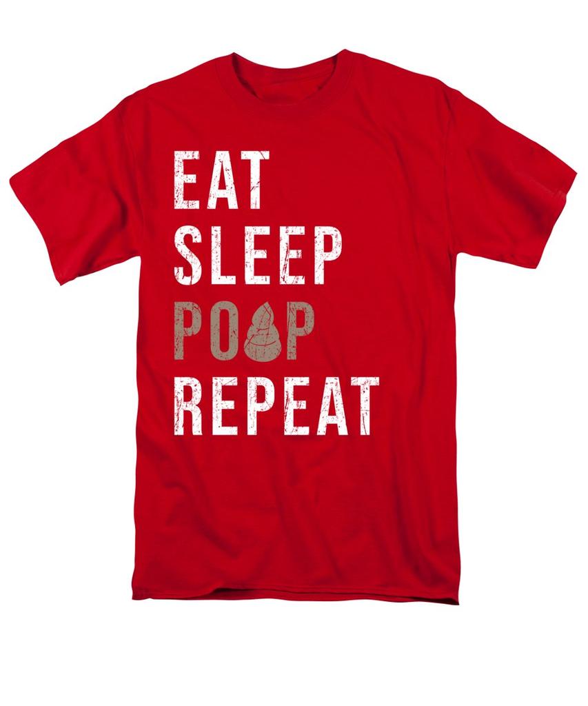 Buy Men Premium Cotton poop funny saying Print Tees Funny Harajuku ...