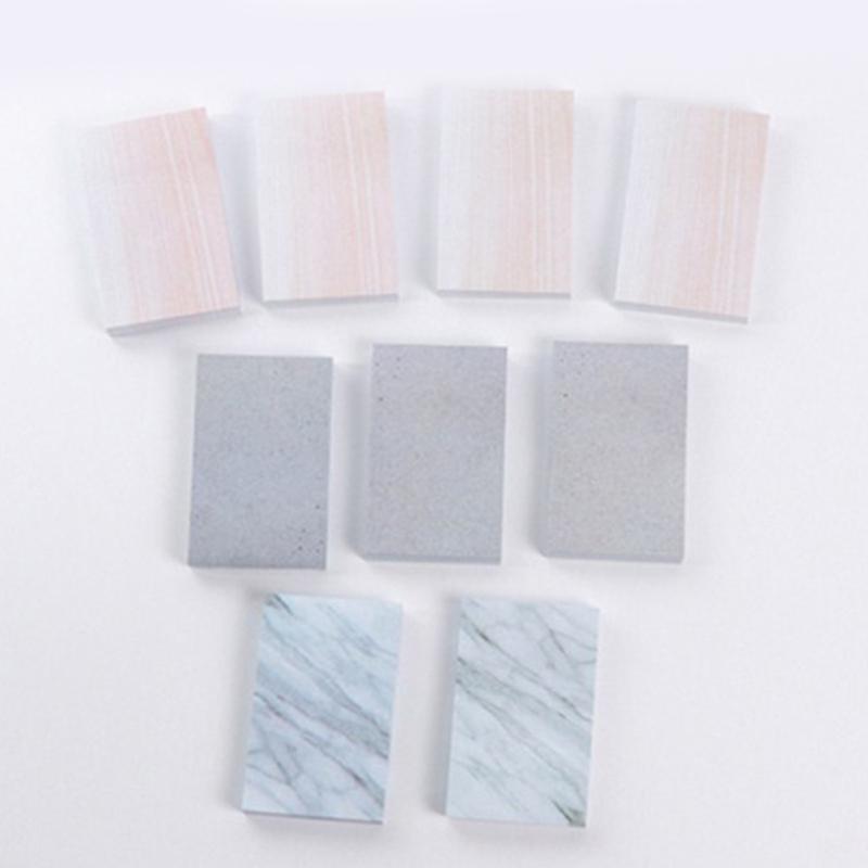 Buy Creative Stone Texture Sticky Memo Notes Book, Convenient Square ...