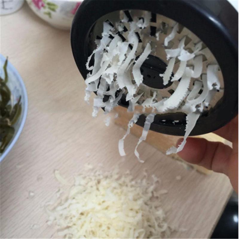 Buy Manual Cheese Mill with 2 Rechangeable Blades Cheese Grinder Grater ...