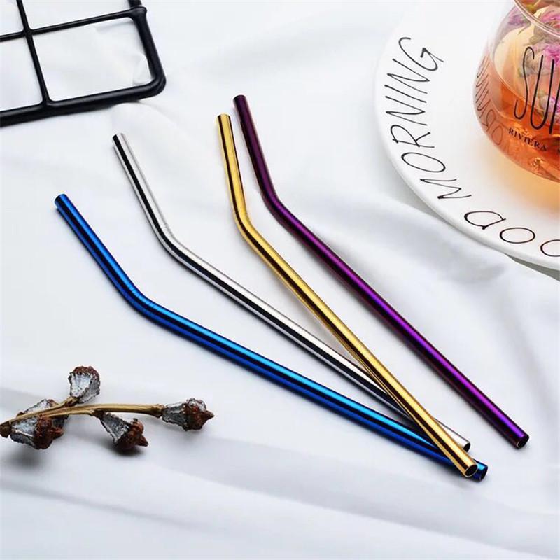 Bend Straw Kitchen Outdoor Camping Drinking Family and Holiday Gift ...