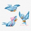 Buy Cinderella Bird Bird Drizella Iron On Heat Transfer Printing Vinyl ...