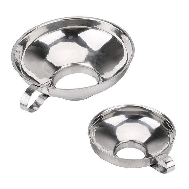 Buy The Vulpes Multi-purpose Large Stainless Steel Wide Mouth Funnel ...