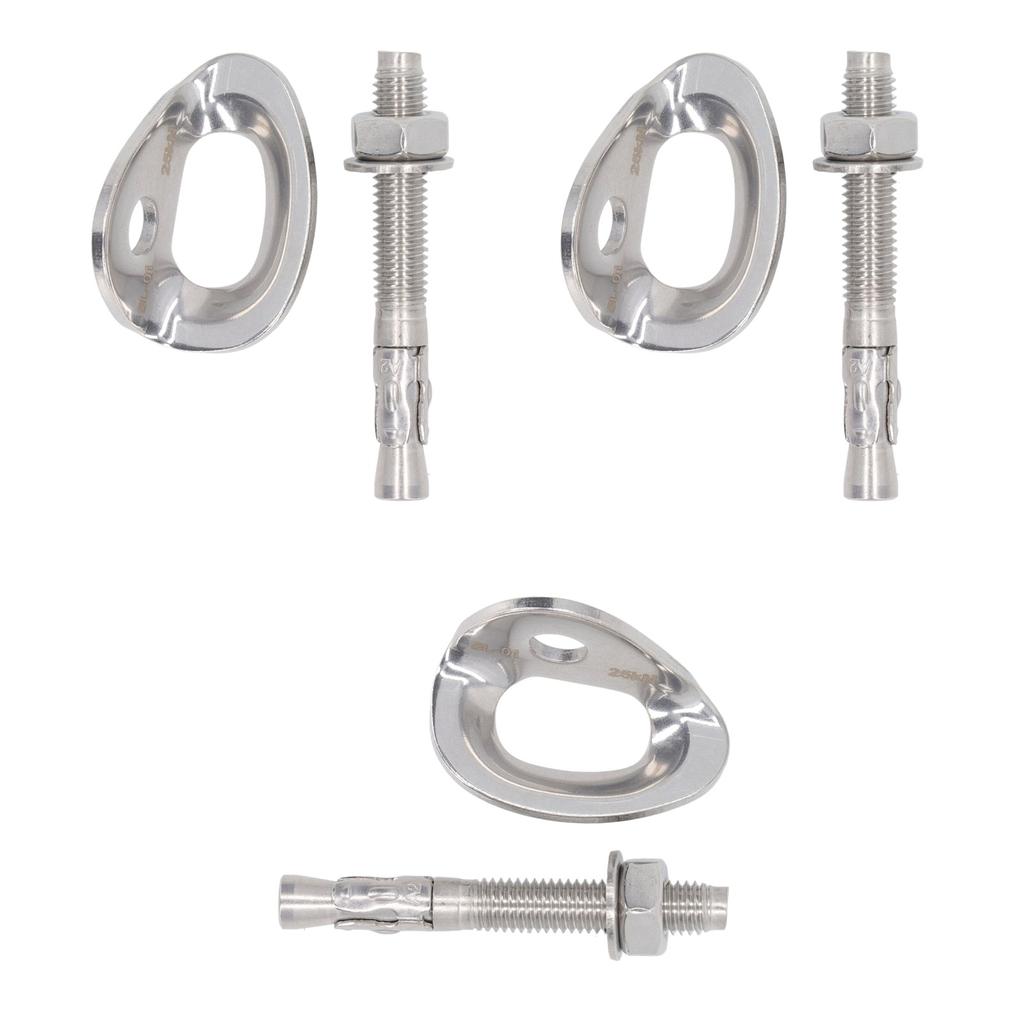 Satın alın 3Pair Rock Climbing Bolt Hanger Stainless Steel Climbing ...