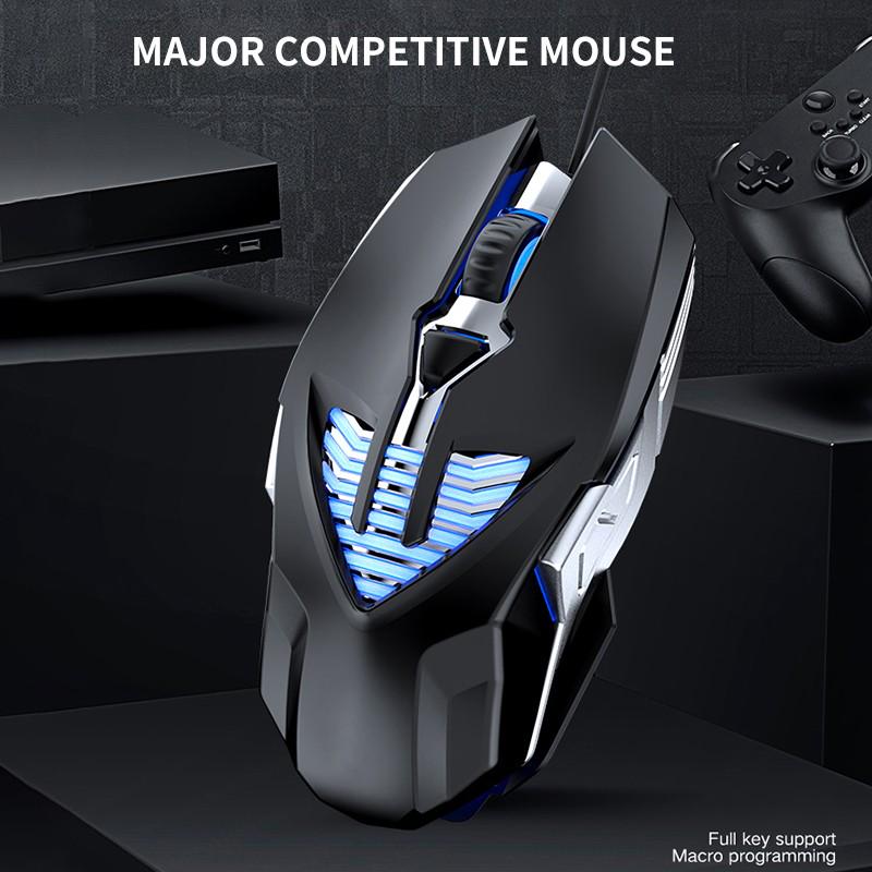 Buy Q1 Professional Gaming Mouse 1600DPI LED Optical USB Wired Gaming ...