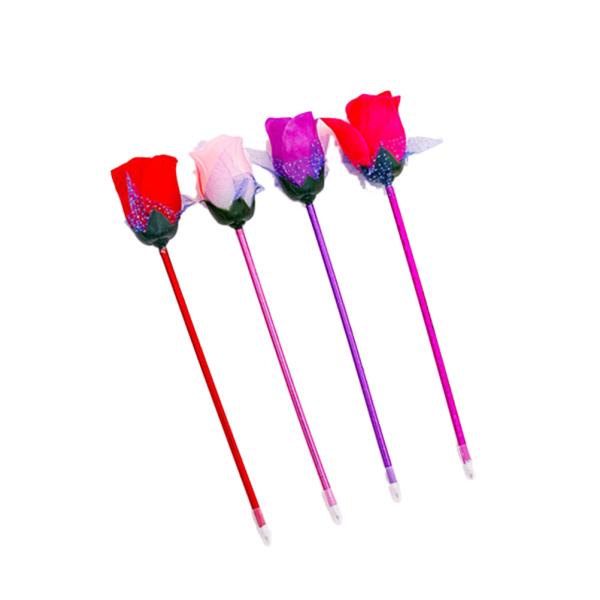Buy 10pcs Handmade Practical Durable Beautiful Rose Flower Ballpoint ...
