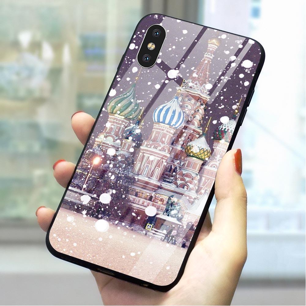 Putin Lenin Glass Phone Cover for iPhone 8 X Honor Samsung Redmi Xiaomi ...