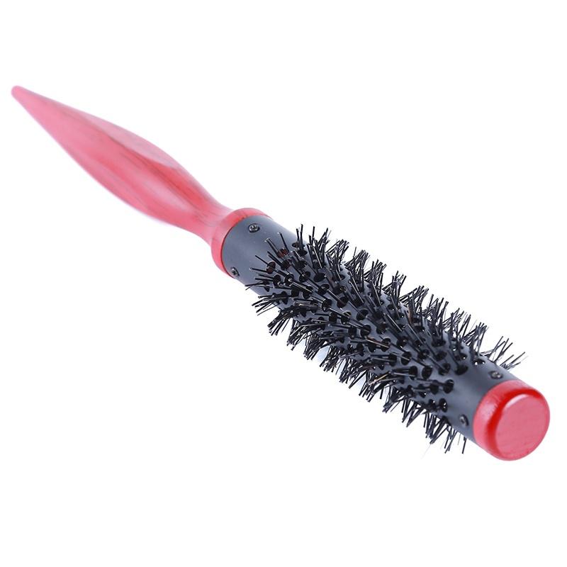 Cylinder Rolling Comb Sharp Tail Massage Comb DIY Haircut Modeling Tool ...