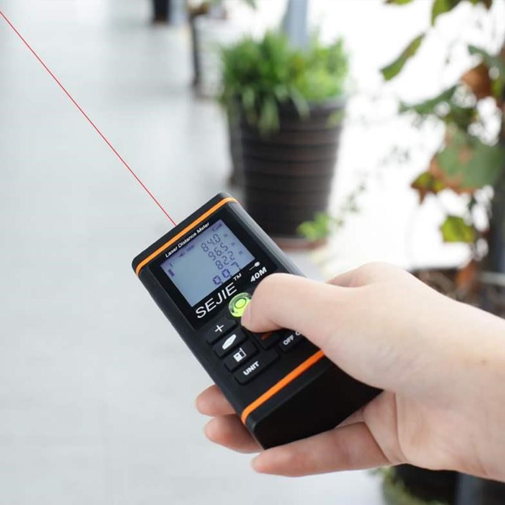 Buy LCD Distance Meter Indoor Outdoor Distance Measuring Tool Digital ...