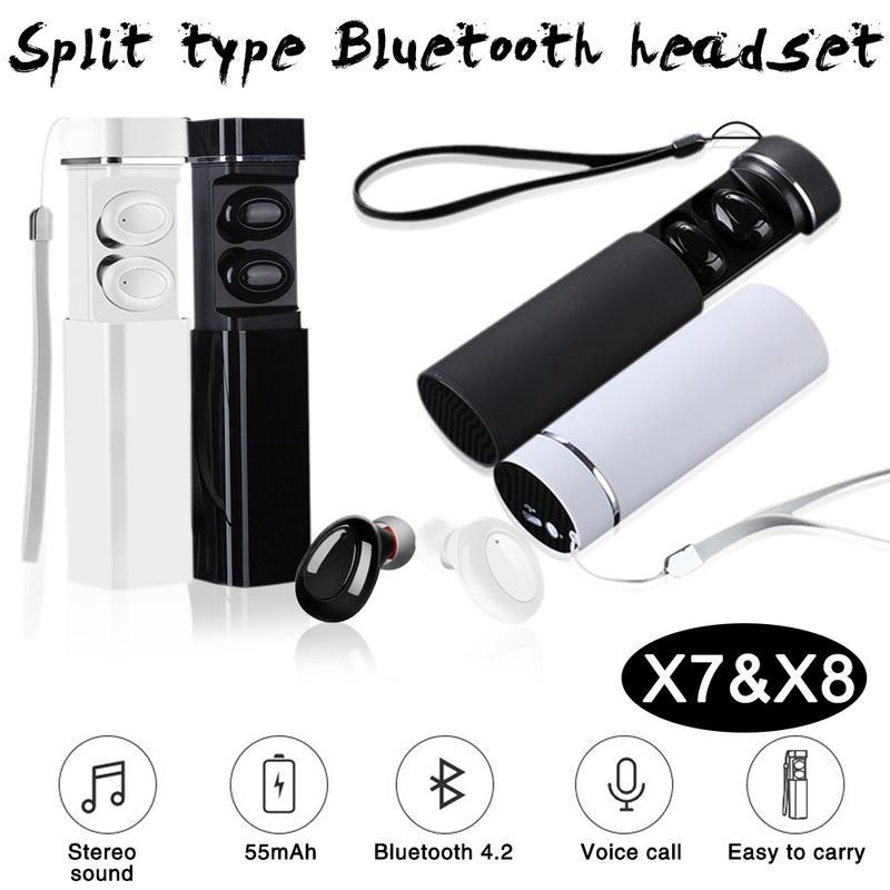 X7 TWS Binaural Wireless Bluetooth Sports Headset Waterproof Mini ...
