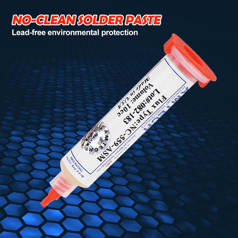 Buy Solder Flux 10cc NC-559-ASM-UV solder paste for Chips Computer ...