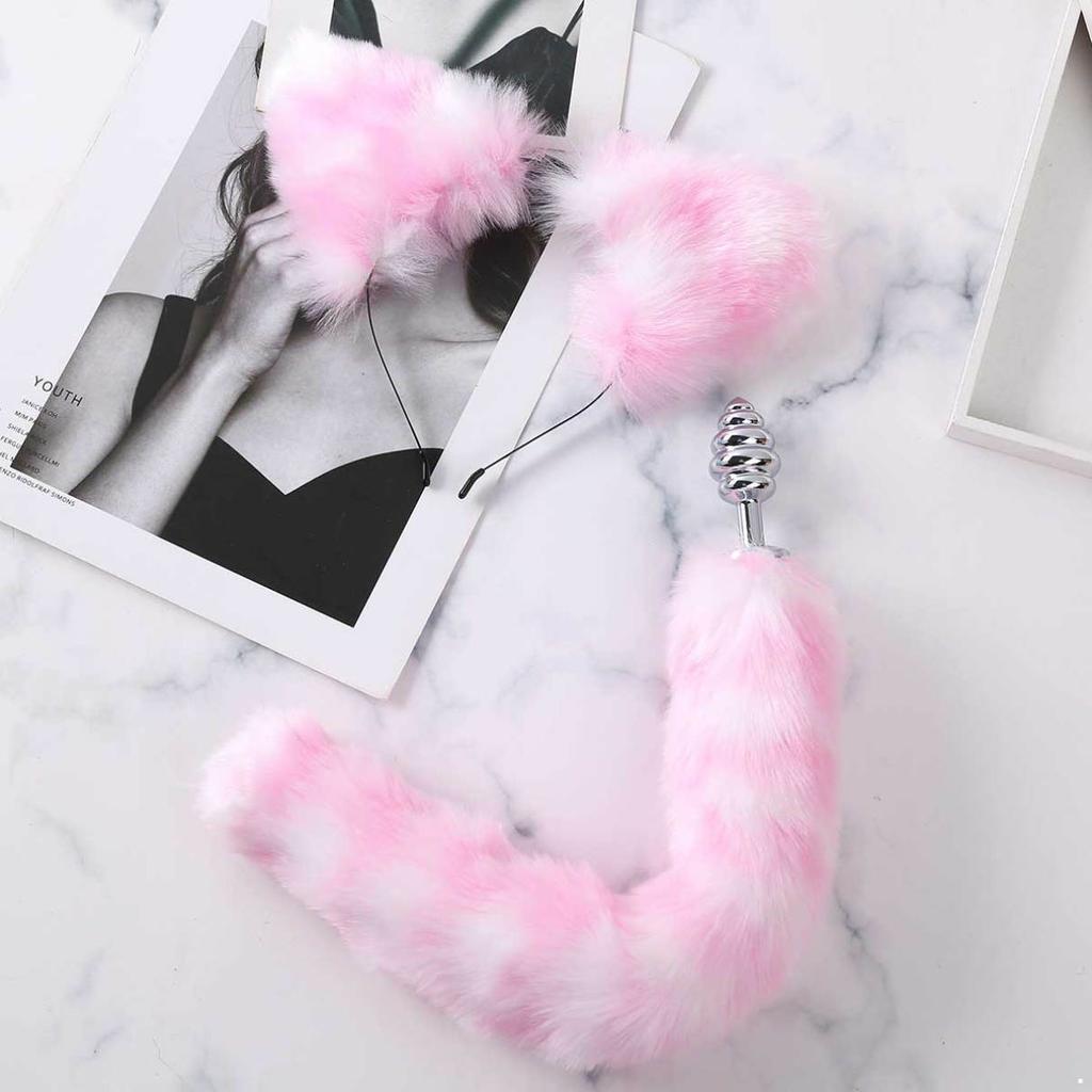 Buy Women Party Cosplay Costumes 2Pcs Faux Fur Anime Cosplay Party ...