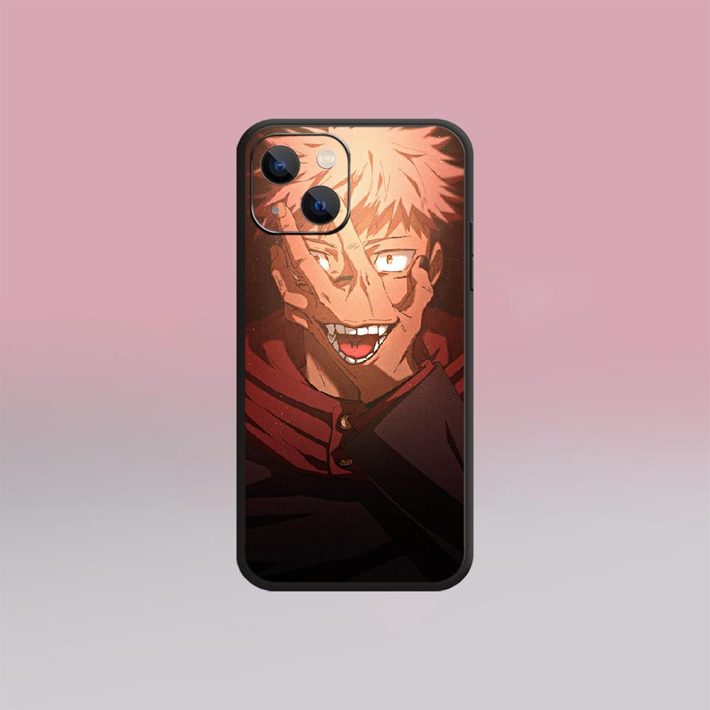 Buy Itadori Yuji Jujutsu Kaisen Boy Anime Phone Case Cover For IPhone ...