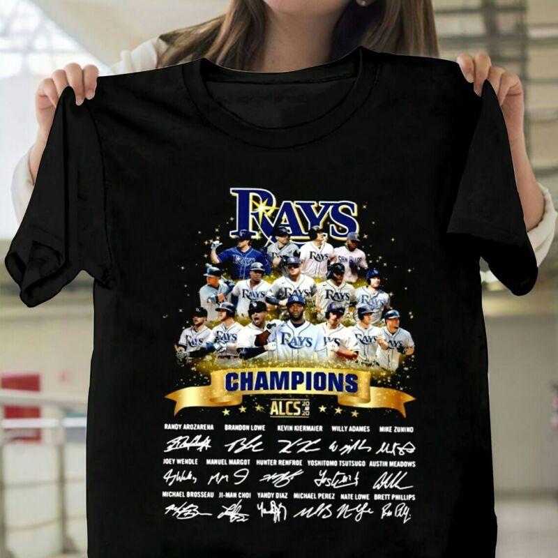 Cheap Tampa Bay Rays 2020 Champion Members Signature Now T-shirt Cool ...