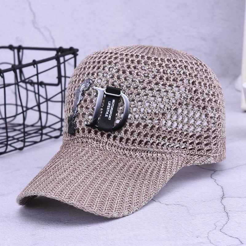 Cheap XY Summer Fashion Hollow Letter D Sun Protection Knight Hat Out ...