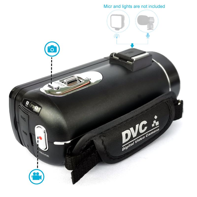 Cheap 4k Support Wifi Digita Video Camera Portable 18x Zoom With 3.0 ...