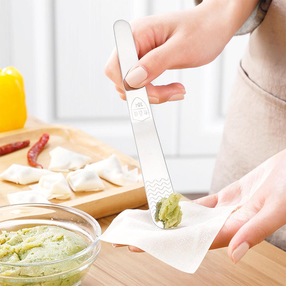 Buy 3PCS Dumpling Spoons Stainless Steel DIY Kitchen Gadgets Dumpling ...