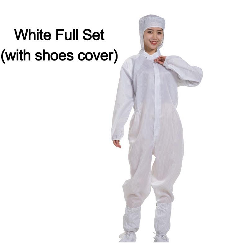 Buy 3 Colors S-3XL Antistatic Overalls Protective Overalls Clean Room ...