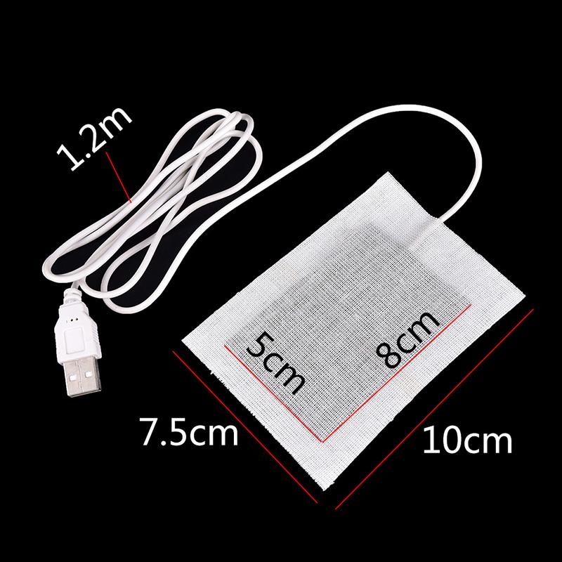 Buy 5V USB Heating Board Portable Carbon Fiber Heating Pad Warm Hand ...