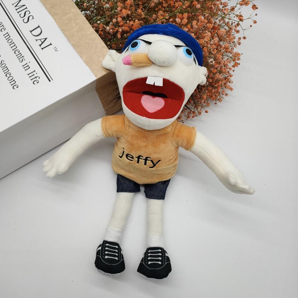 Buy 38cm New Cartoon Jeffy The Puppet Plush Toy Soft Stuffed Peluches ...
