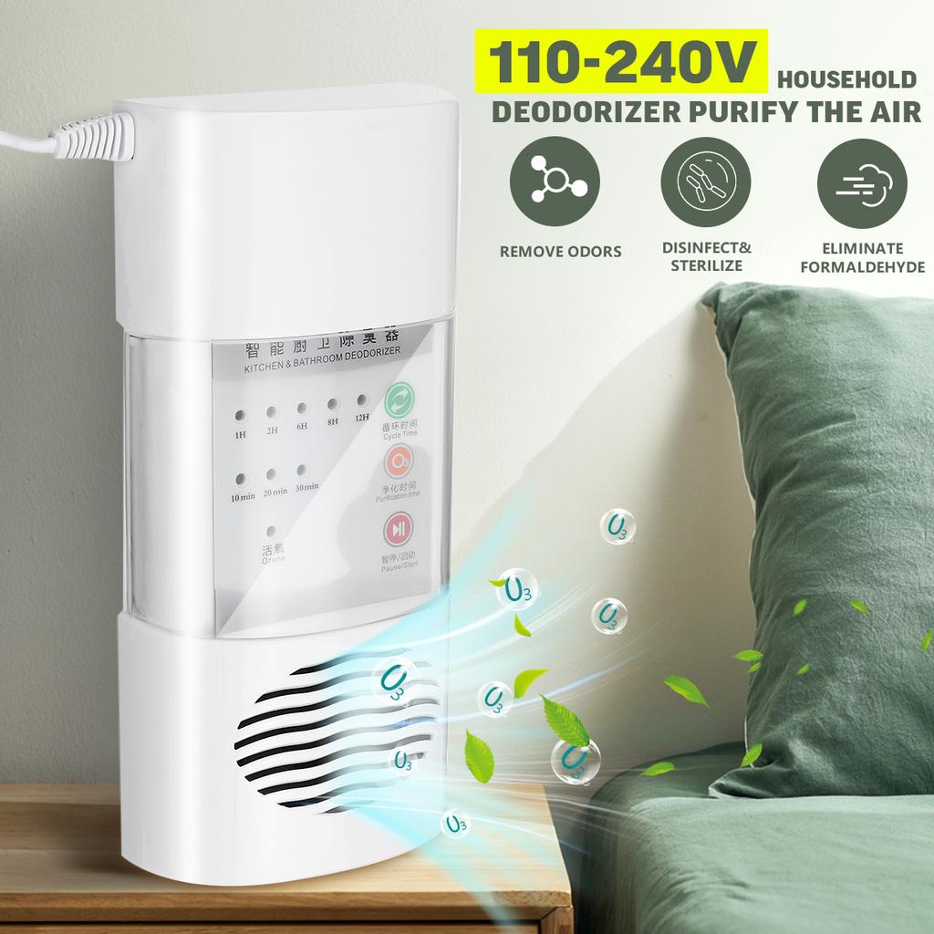 Buy Mini Wall Mounted Ozone Deodoriser For Kitchen Bathroom Air ...