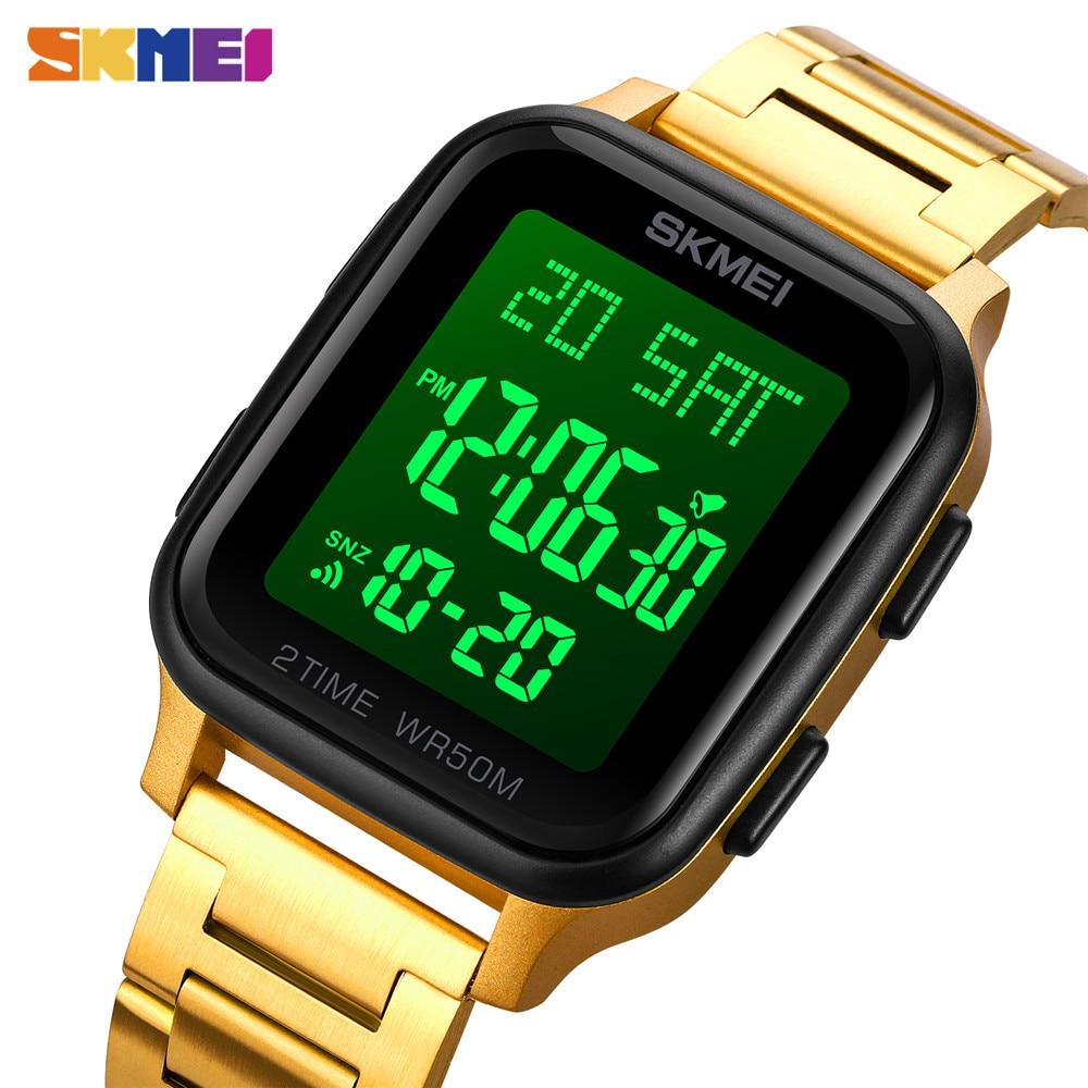 Buy SKMEI Military Chrono Count Down Digital Watch Mens LED Light 5Bar ...