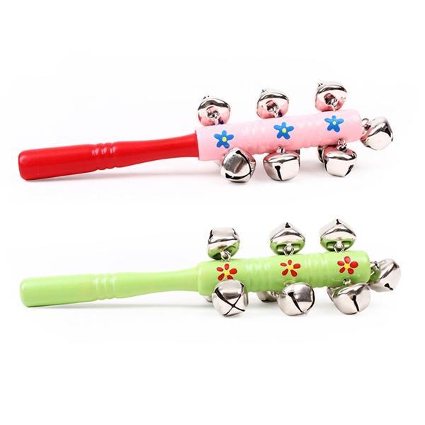 Buy 3pcs Baby Kids Toys Jingle Bell Christmas Hand Jingle Bells ...