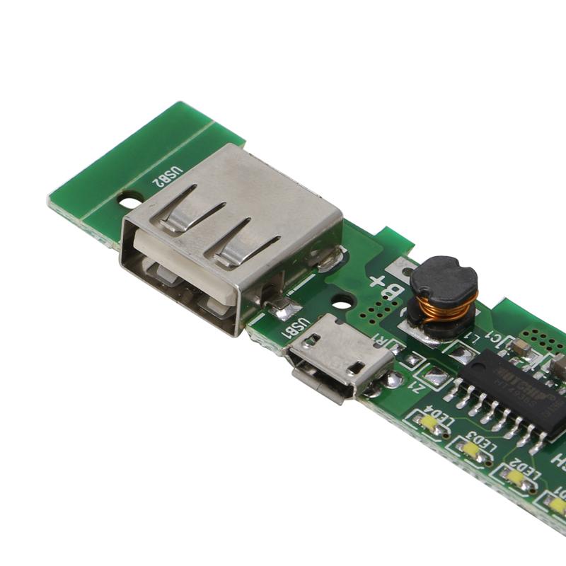 USB 5V 2A Mobile Phone Power Bank Charger PCB Board Module For 18650 ...