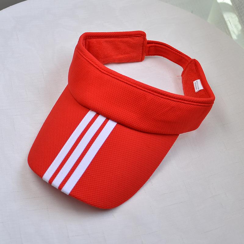Buy High Quantity sun visor hat NEW plain bright men women blue Tennis ...