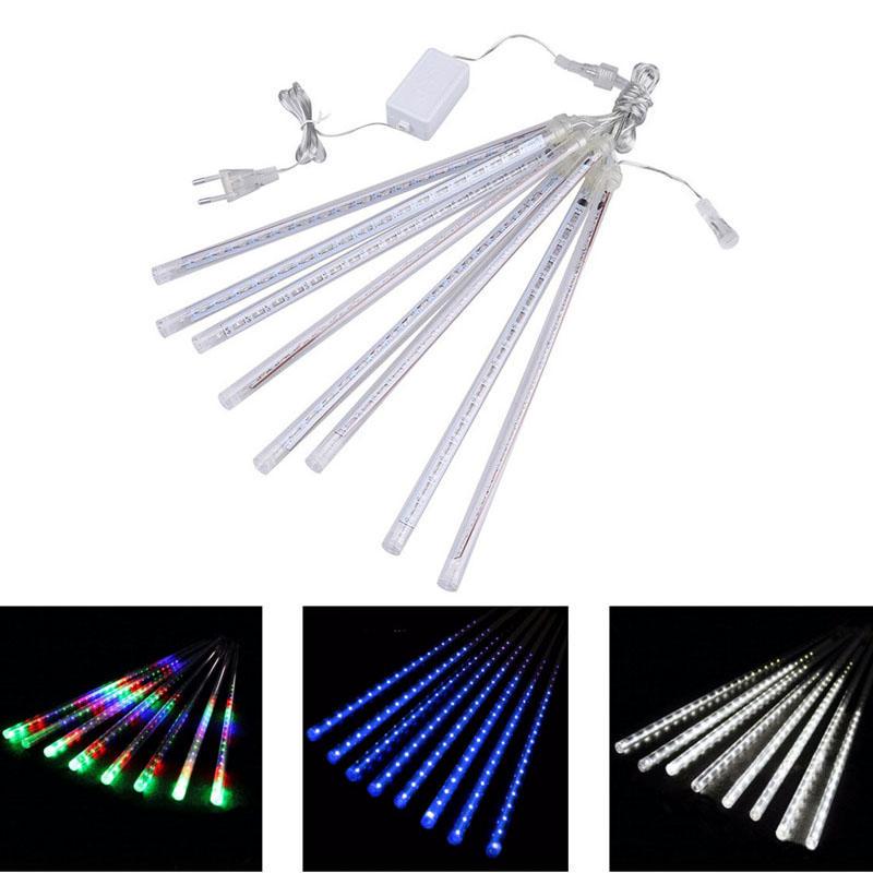 Buy Waterproof 30cm 8 Tube Holiday Meteor Shower Rain LED String Lights ...