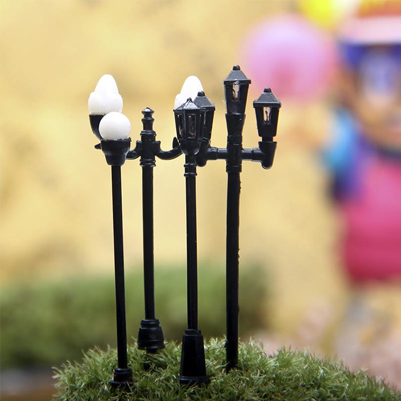 Buy 1PC Vintage Artificial Miniature Landscape Street Lamp Road Light ...