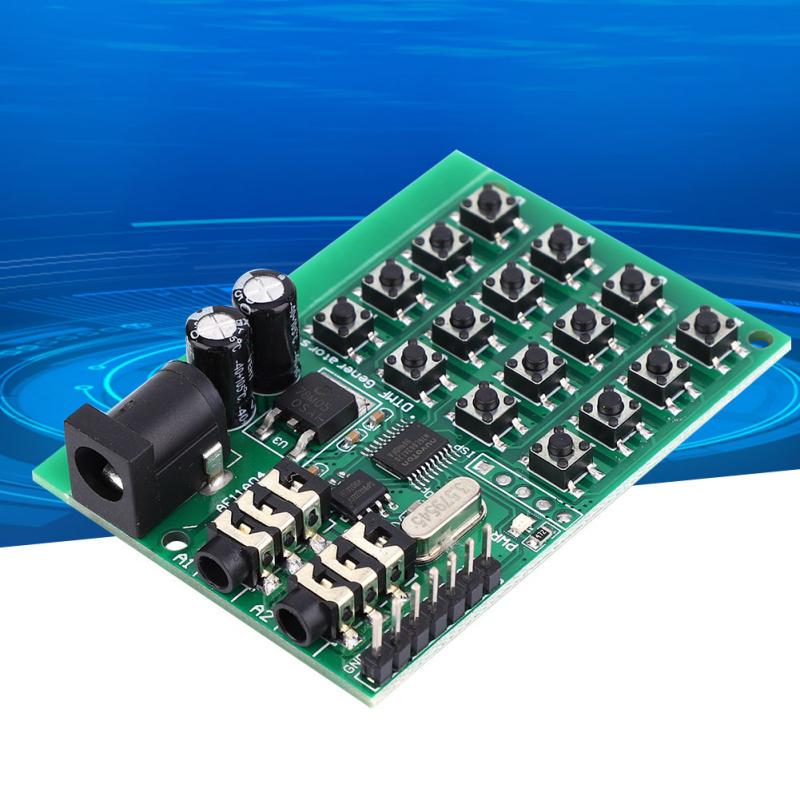 Buy AE11A04 DTMF Audio Generator Module Voice Dual Encode Transmitter Board 5~24VDC at ...