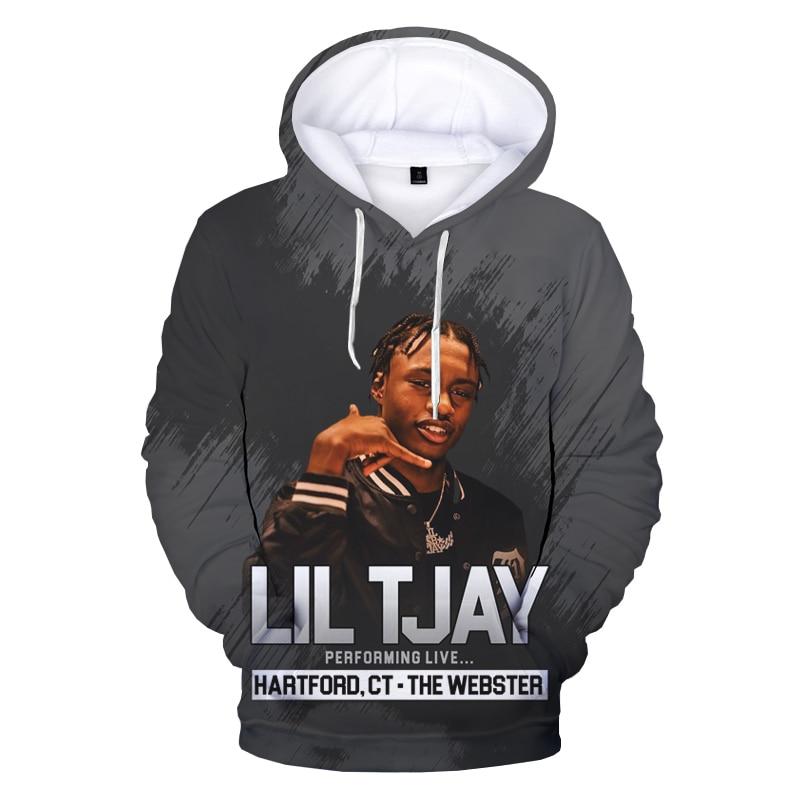 Buy New Rapper Hoodies Lil Tjay Kids Casual Pullover Streetwear ...